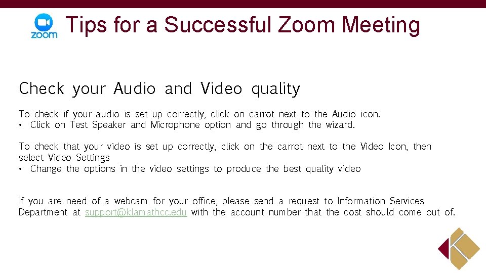 Zoom Before the Meeting Tips for a Successful