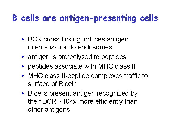 Lecture Outline 1 What is meant by B