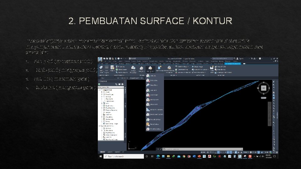 APLIKASI AUTOCAD CIVIL 3 D UNTUK DESAIN BANGUNAN
