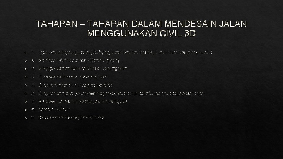 APLIKASI AUTOCAD CIVIL 3 D UNTUK DESAIN BANGUNAN