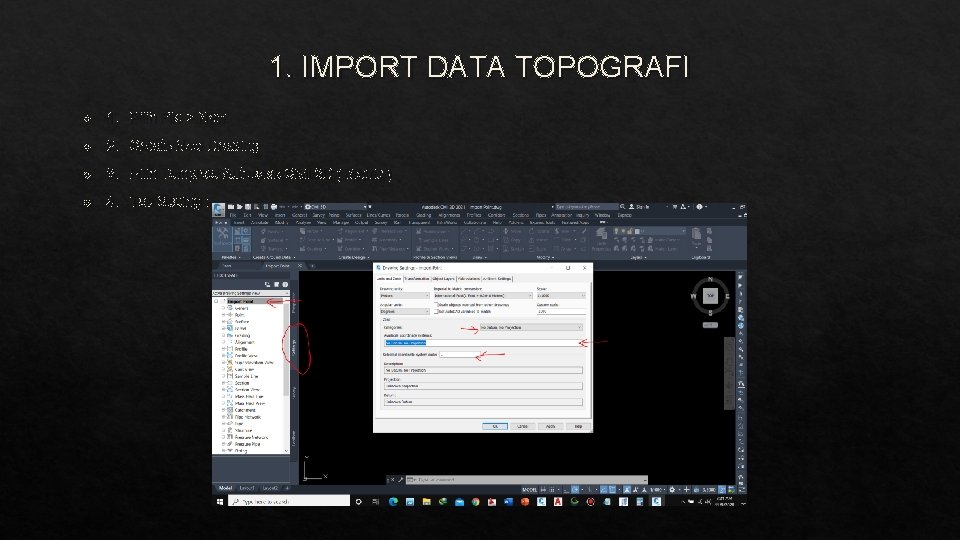 APLIKASI AUTOCAD CIVIL 3 D UNTUK DESAIN BANGUNAN