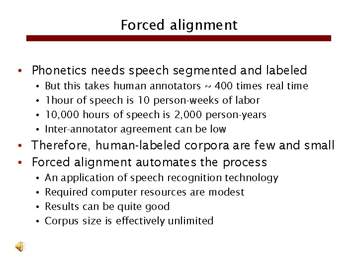 Audio Books for Phonetics Research Cat Cod 2008