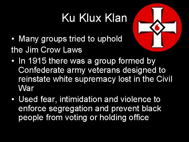 Brief History of Racism in the United States