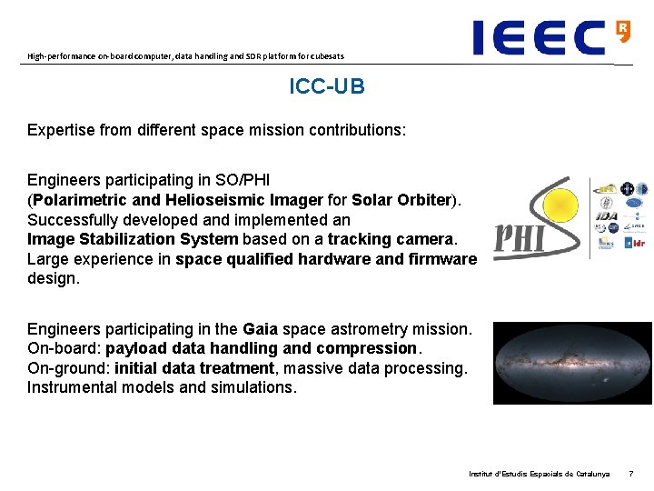 Highperformance Onboard Computer Data Handling And Sdr Platform
