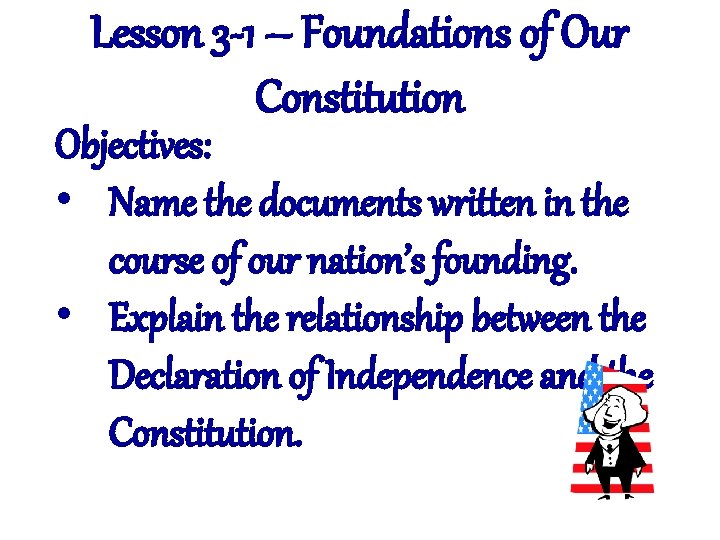 Business Personal Law Chapter 3 Constitutional Rights Lesson