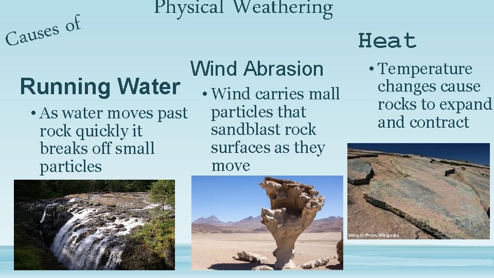 Weathering and Erosion Sugar Cube Lab Step 1