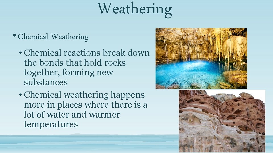 Weathering and Erosion Sugar Cube Lab Step 1