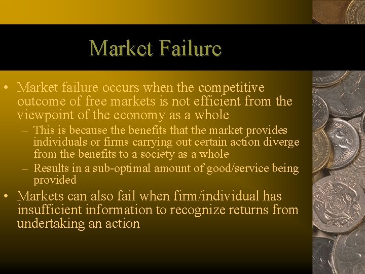 Market Failure Causes and Remedies Messere IB Economics