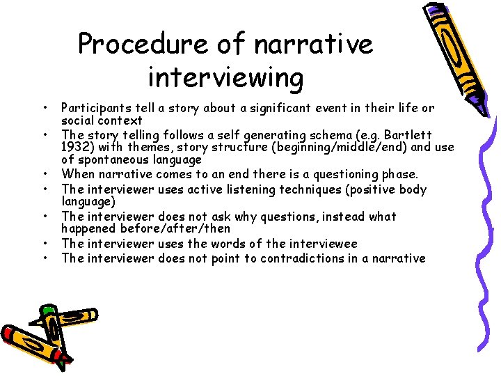 Interviews By Mr Daniel Hansson Semi structured interview