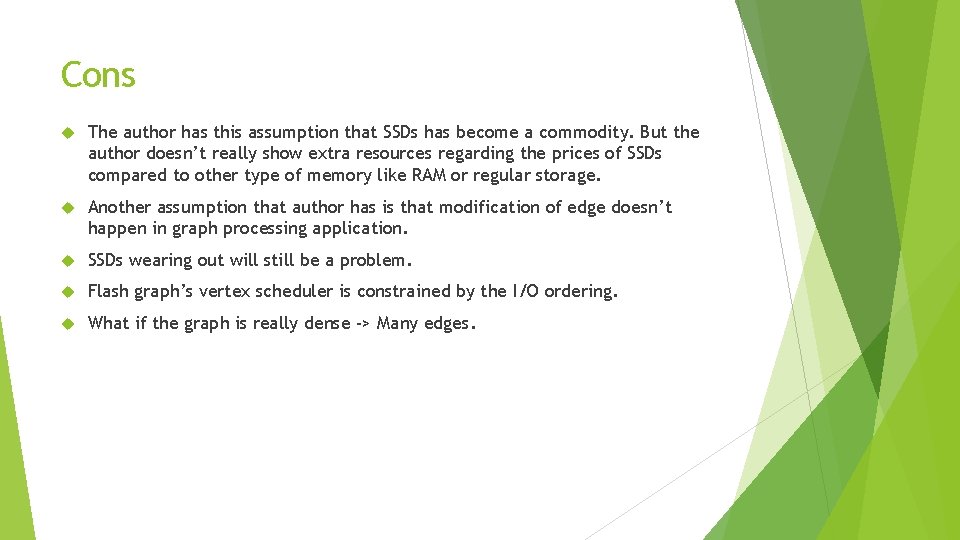 Flash Graph Processing BillionNode Graphs on an Array