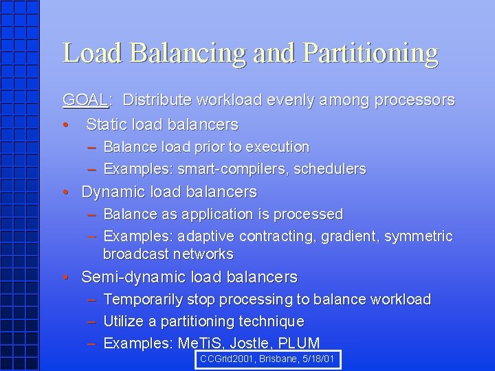 Latency Hiding in Dynamic Partitioning and Load Balancing