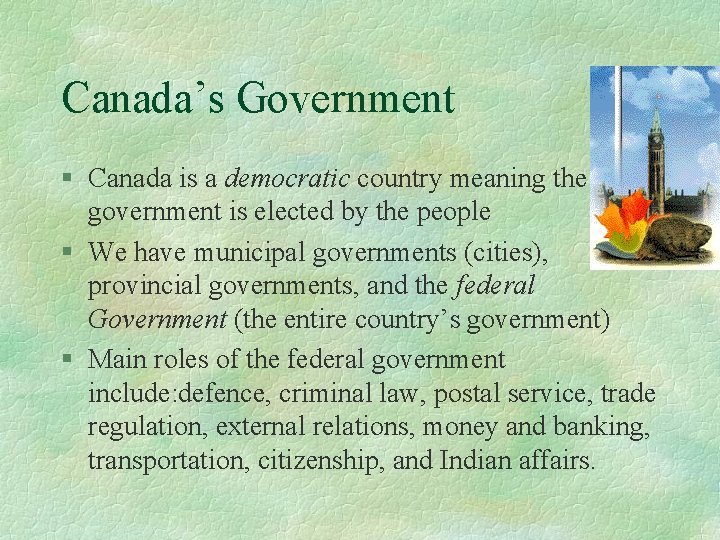 Why do we need to learn about our