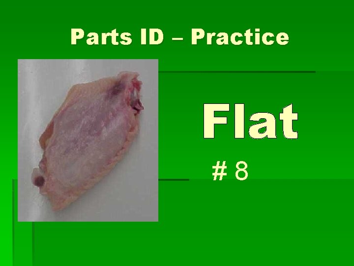 Poultry Judging Parts Identification Created by Connie Page