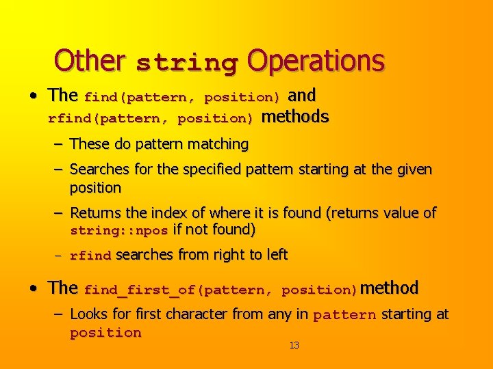 Using Classes and Function Members Review Weve seen