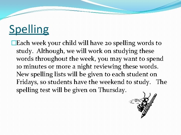 Welcome to Academic Orientation Third Grade Handbook Reading