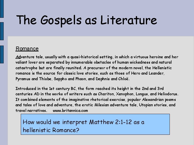 http ordinand wordpress com The Bible as Literature