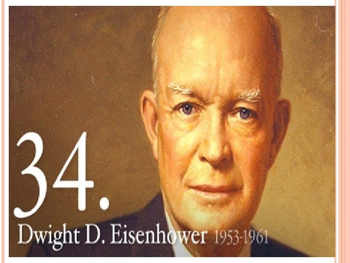 THE EISENHOWER YEARS 1952 1960 While middleclass suburbanites