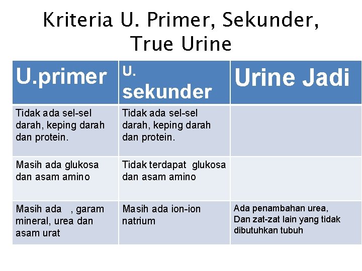 Sistem Ekskresi Indikator Pembelajaran Bab 3 Menjelaskan contohcontoh