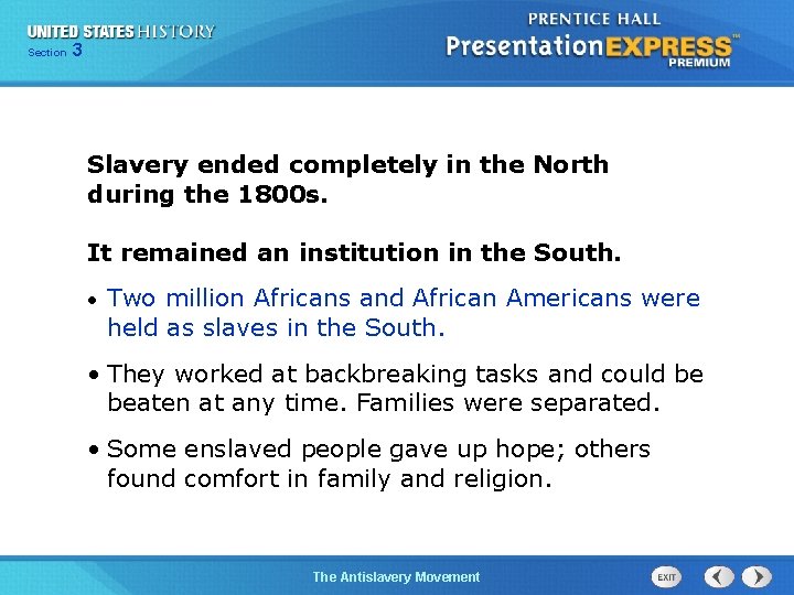 Chapter Section 3 13 Section 1 25 Objectives