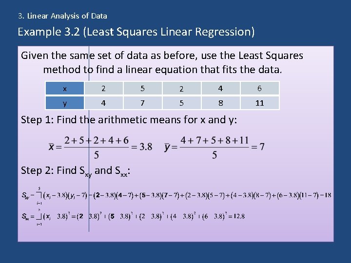 Lecture 3 Bivariate Data Linear Regression 1 Introduction
