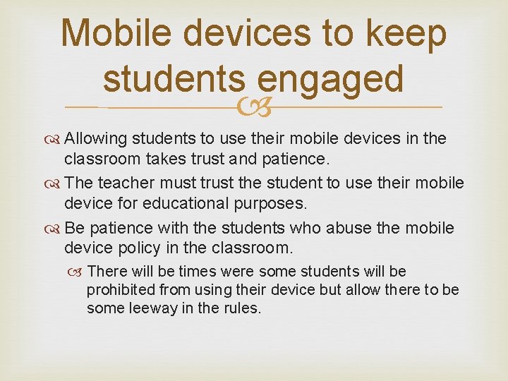 Mobile technology use to keep students engaged Remind