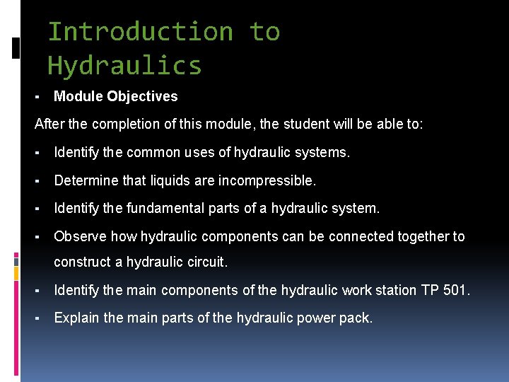 BRPhase IV 6 3 Basics of Hydraulics BRIDGE