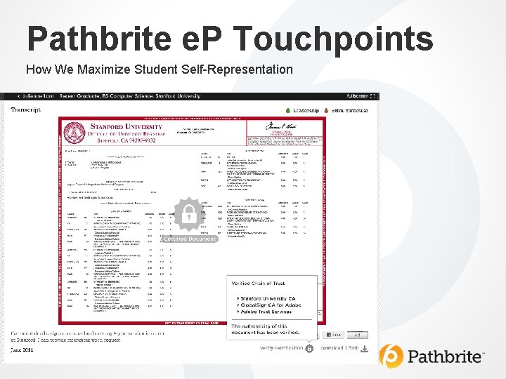 March 2012 Liberating Student Data Using Next Generation