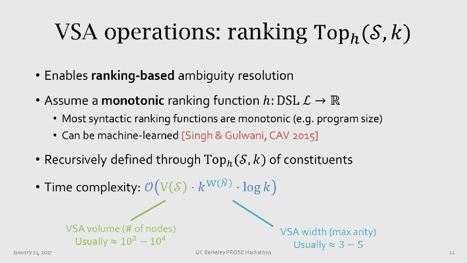 Using the PROSE Framework Programming by Examples Tutorial
