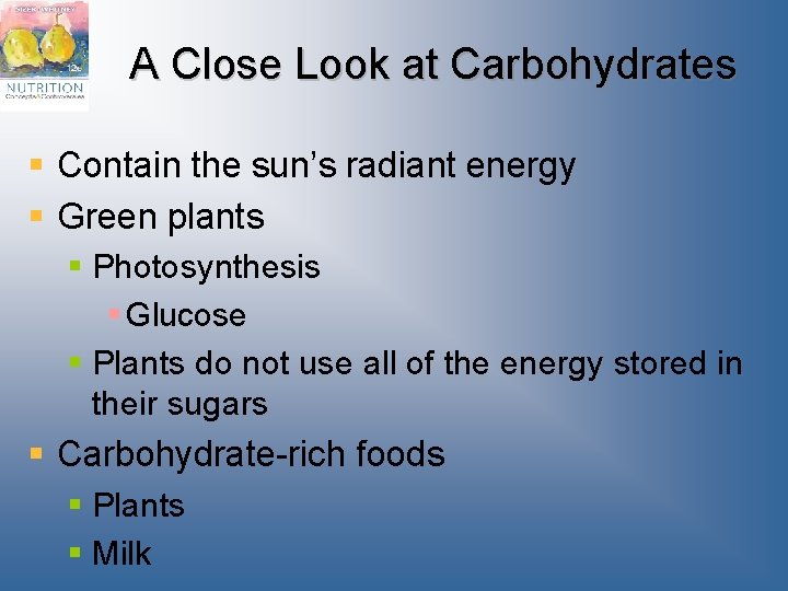 Chapter 4 Carbohydrates Sugar Starch Glycogen and Fiber