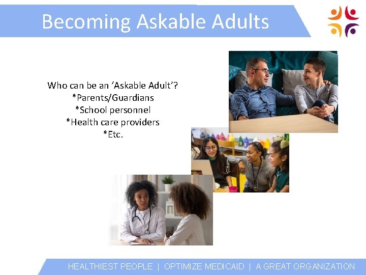 Becoming Askable Adults Tania J Tetz MPH CHES
