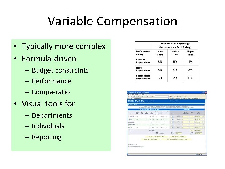 A Case Study Building a Compensation Management Structure