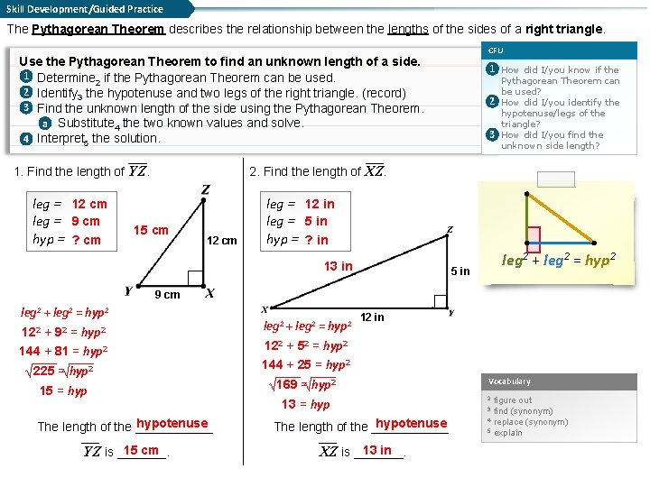 Learning Objective We will apply 1 the Distance