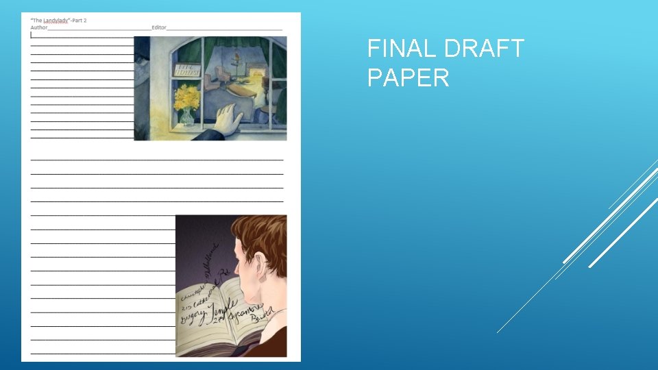 BLENDING READING AND WRITING TO IMPROVE READING COMPREHENSION