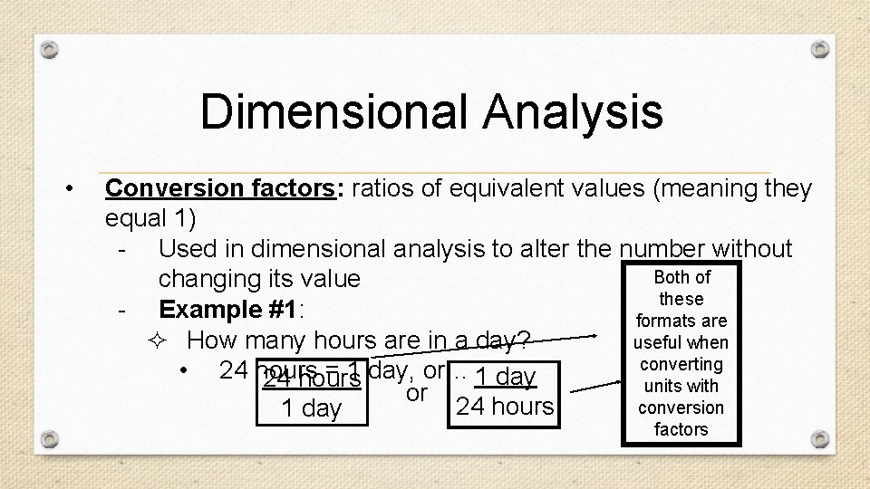 Measurements and Calculations Concept Review Types of Observations