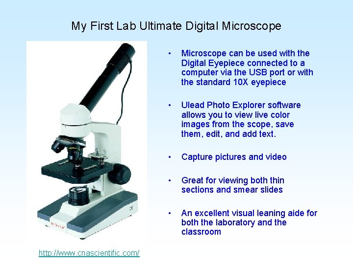 Digital Microscopes A Powerful Educational Tool Both in