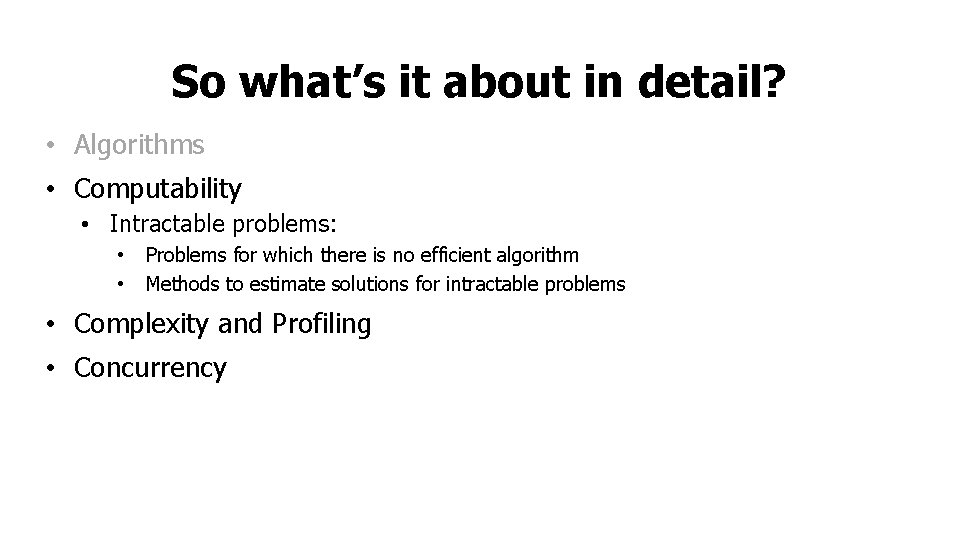 5003 CEM Advanced Algorithms Module Introduction Beate Grawemeyer