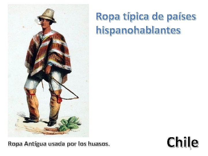Ropa tpica de pases hispanohablantes Actividad Con tu