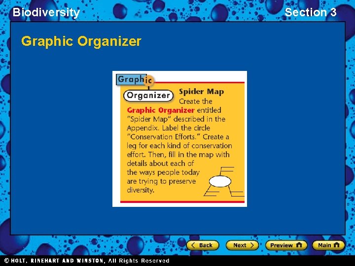 Biodiversity Bellringer Section 3 Biodiversity Section 3 Objectives