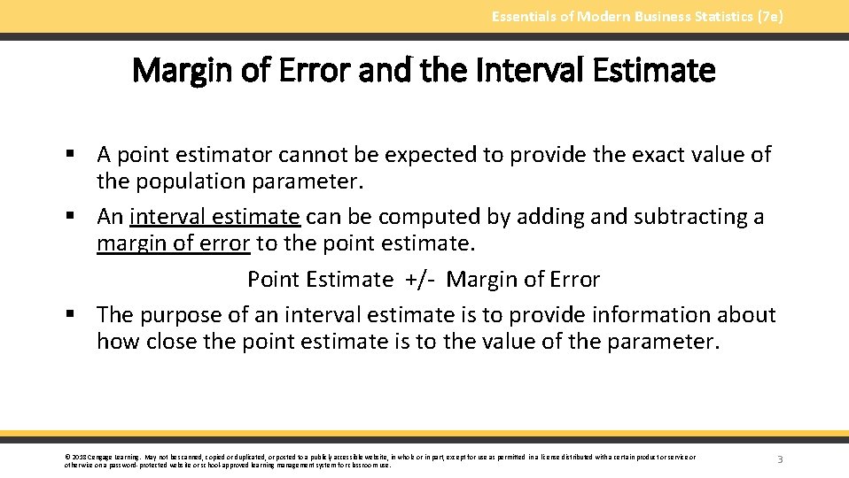 Essentials of Modern Business Statistics 7 e Anderson