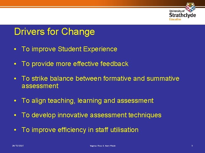 Case Study Formative Assessment using a VLE based