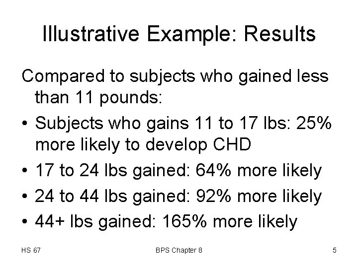 Chapter 8 Producing Data Sampling HS 67 BPS