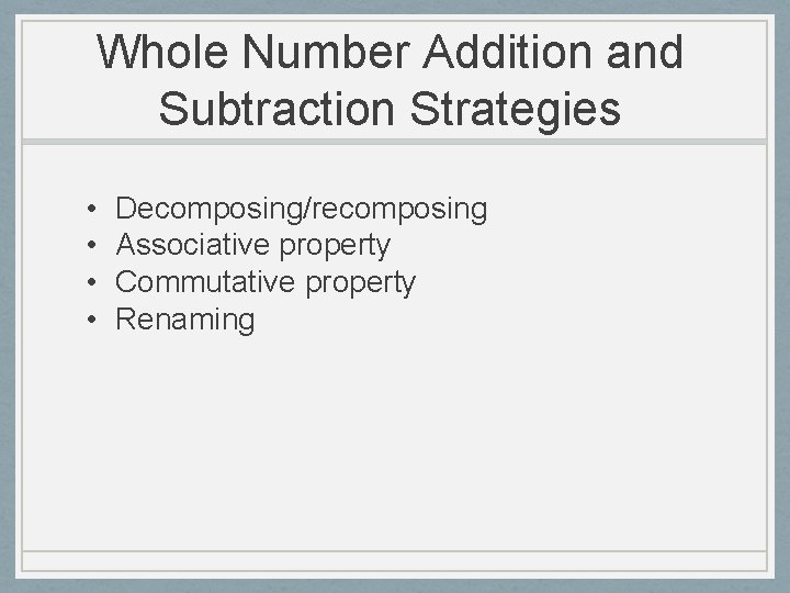 Beyond Invert and Multiply Making Sense of Fraction