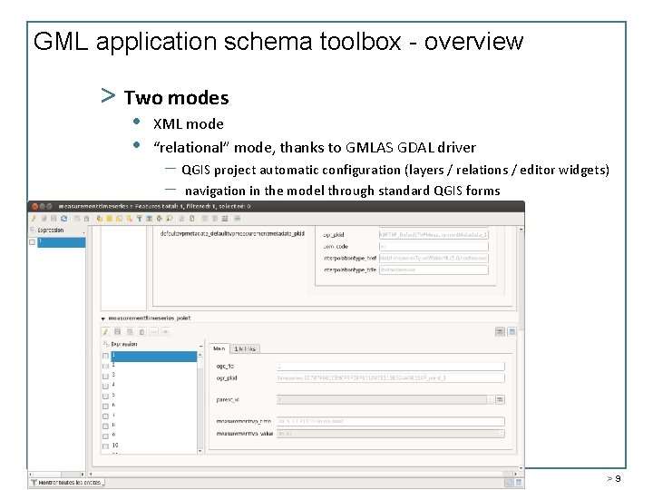 QGIS GML application schema toolbox guided tour use