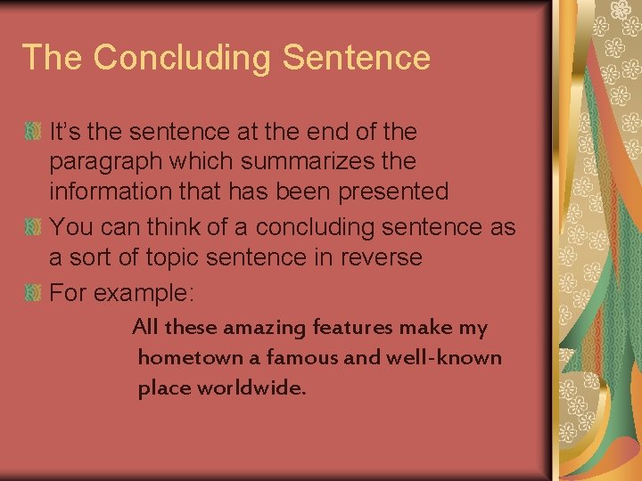 How to write a paragraph Teacher Natalia Delbono