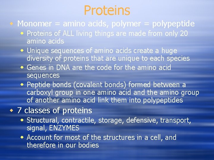 Advanced Biology Semester 1 Final Review Chapter 1