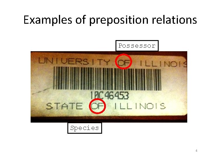 Modeling Semantic Relations Expressed by Prepositions Vivek Srikumar