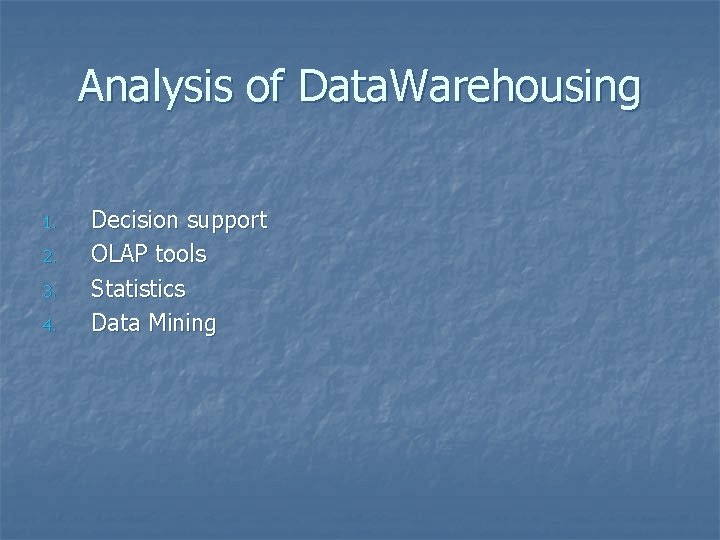 APPROXIMATE QUERY PROCESSING BY KAVYA REDDY MUSANI Types