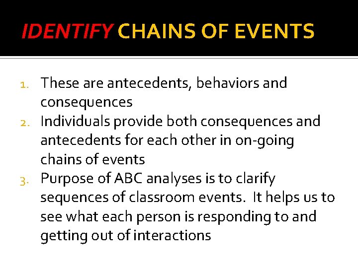 DEALING WITH BEHAVIORAL PROBLEMS Education 583 Dr Beverly