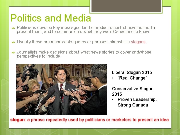 LOBBY GROUPS AND MEDIA What is the role