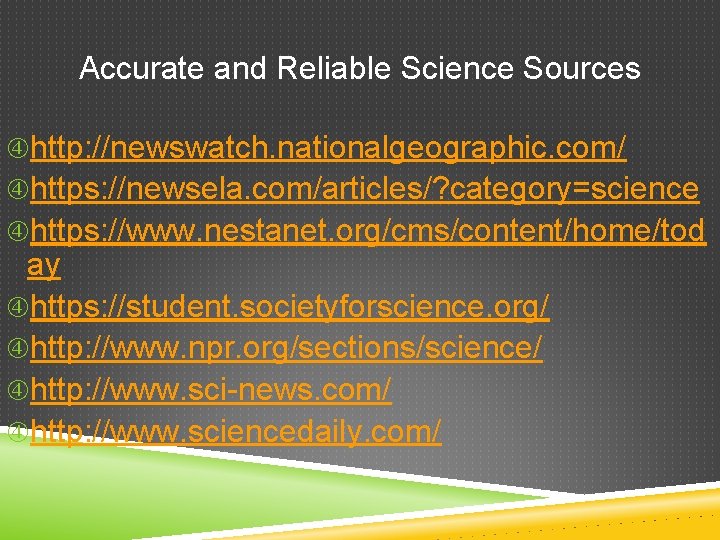 Science Fair Research Mrs Caneva Librarian Welcome Please